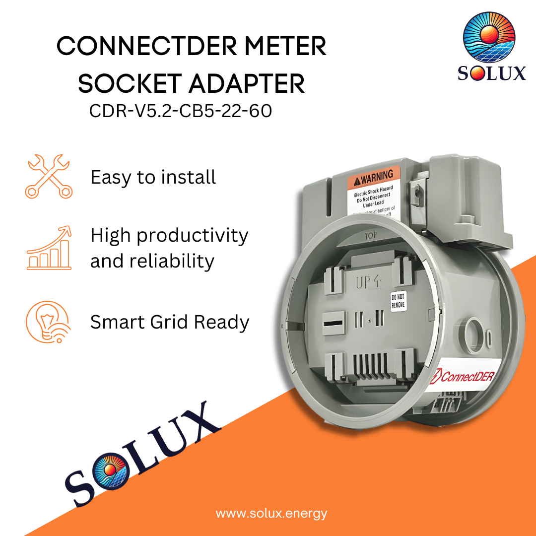 Meter Socket Adapter ConnectDER – Solux, LLC