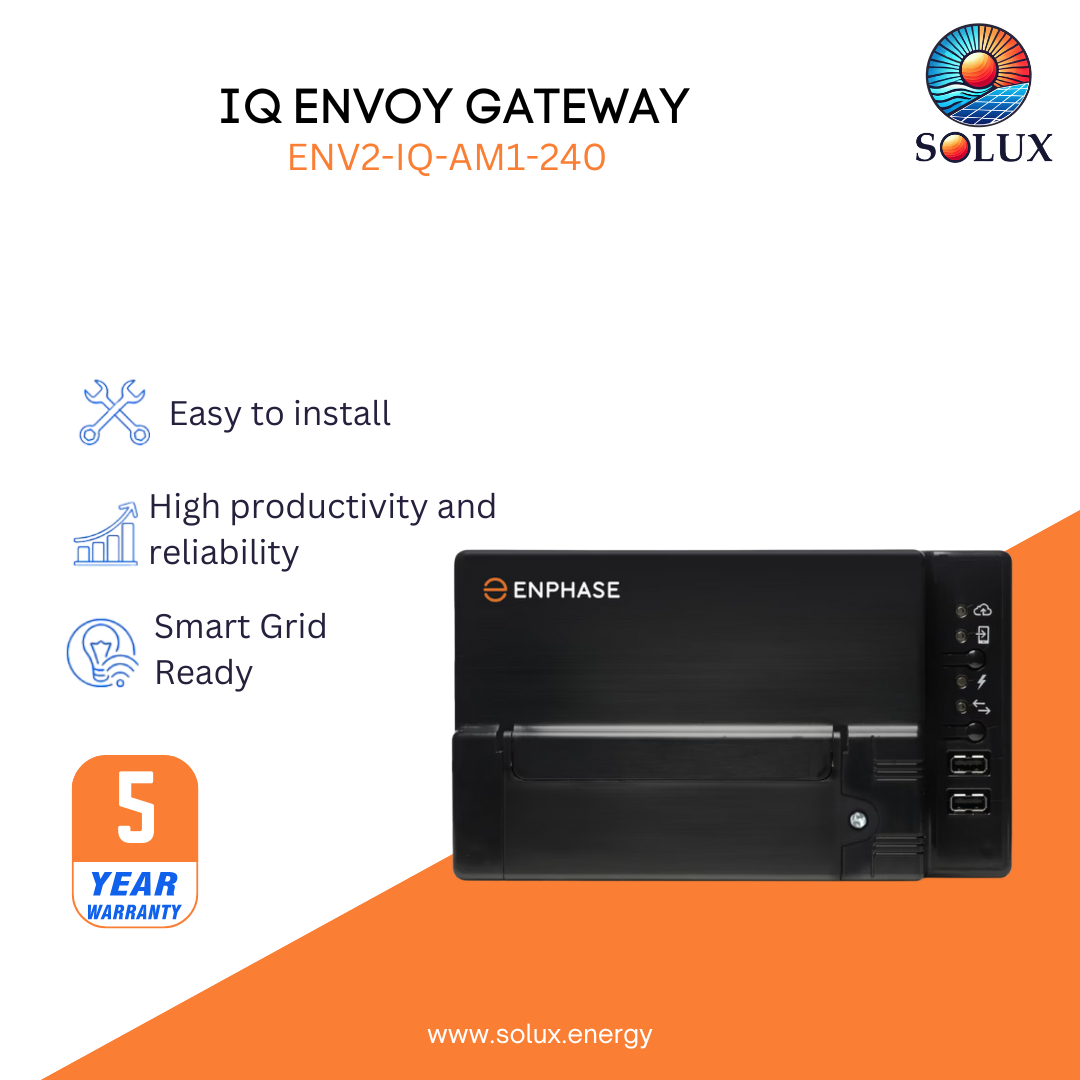 Enphase (Envoy) IQ Gateway ENV2-IQ-AM1-240 (IEEE Certified) – Solux, LLC