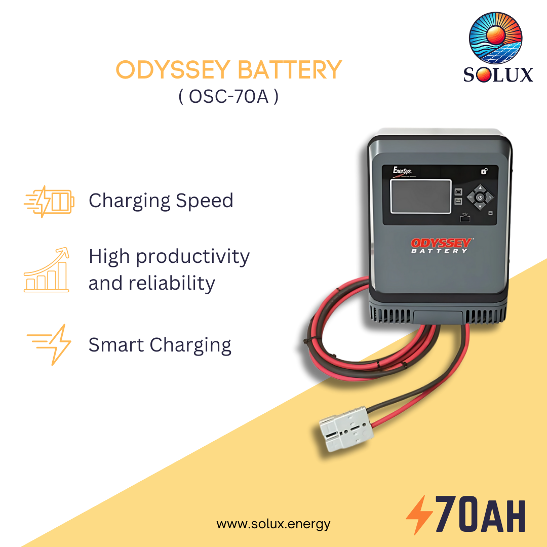 Odyssey Smart Charger OSC-70A – Solux, LLC