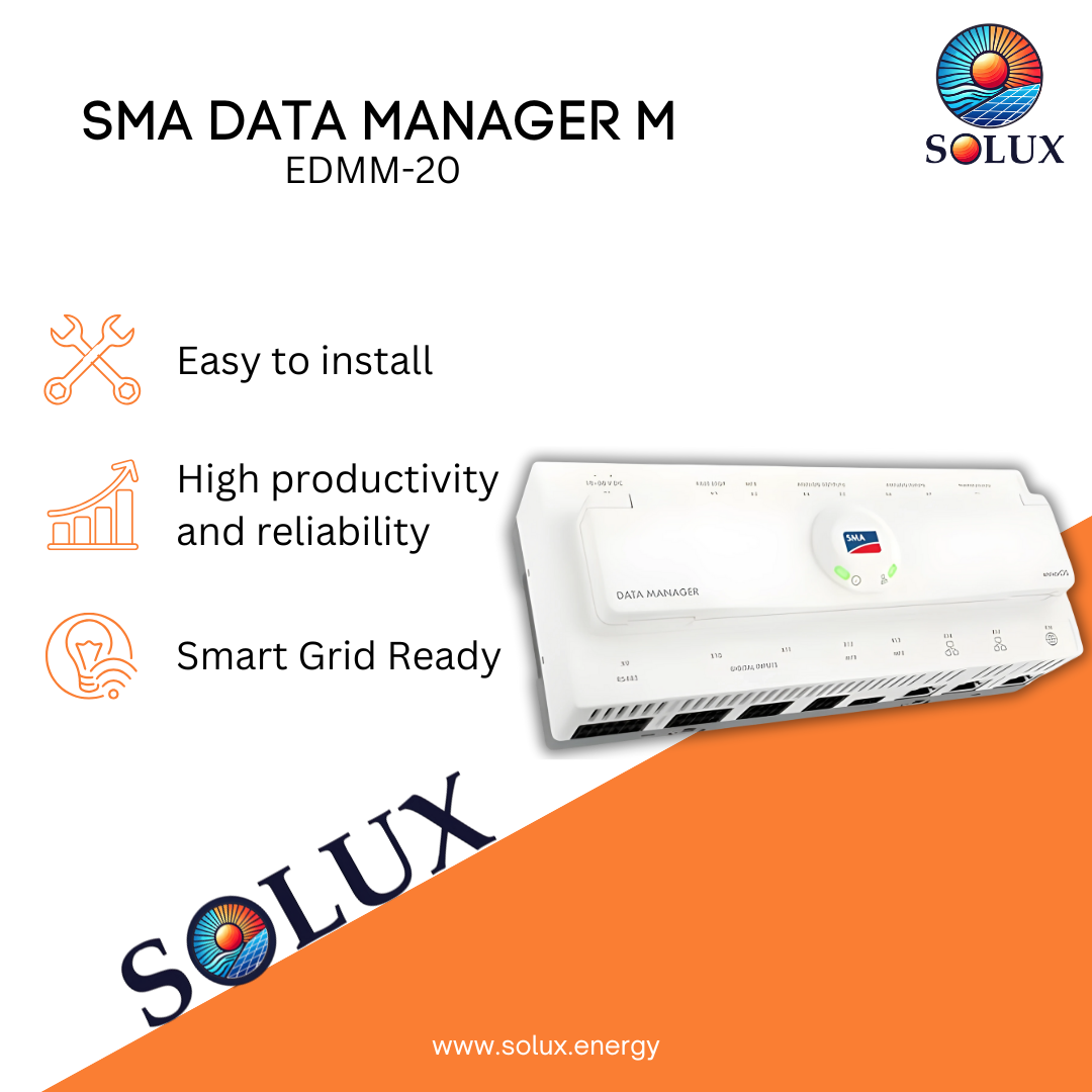 SMA Data Manager M ennexOS SMA-EDMM-20 – Solux, LLC