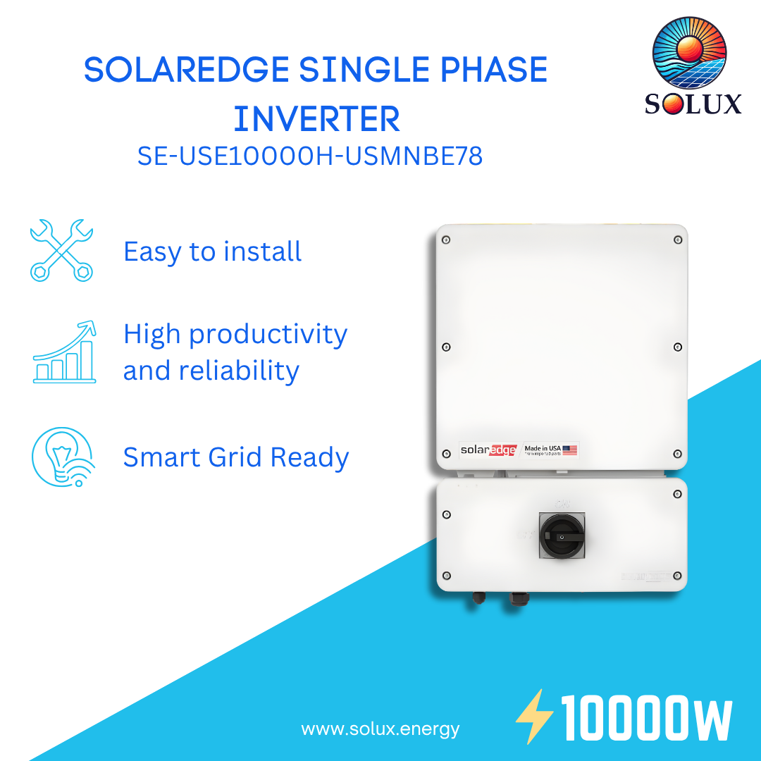 Best Home Hub SolarEdge Single Phase Inverter – Solux, LLC