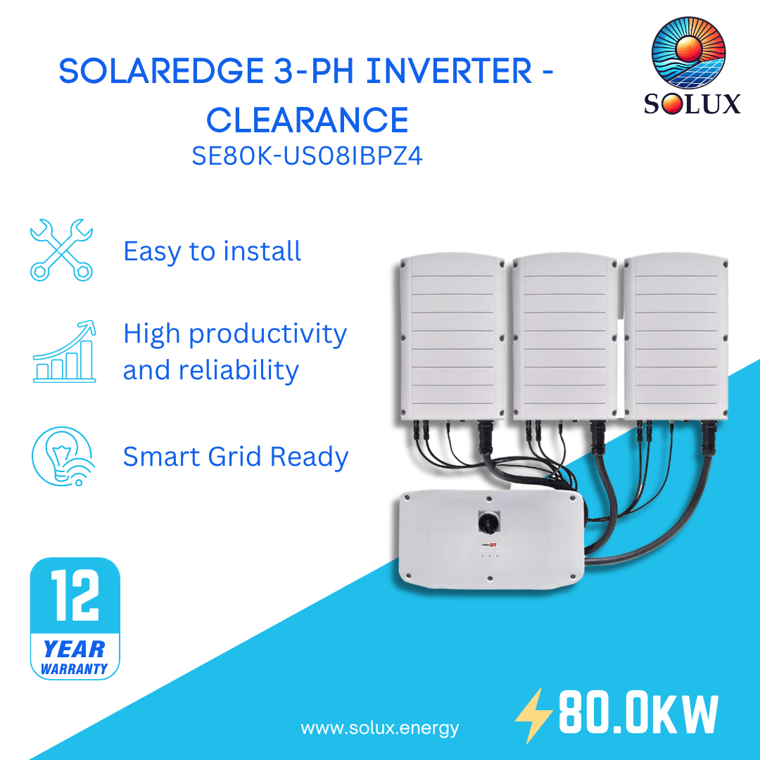 SolarEdge 3 Phase Inverter Synergy Unit - Clearance – Solux, LLC