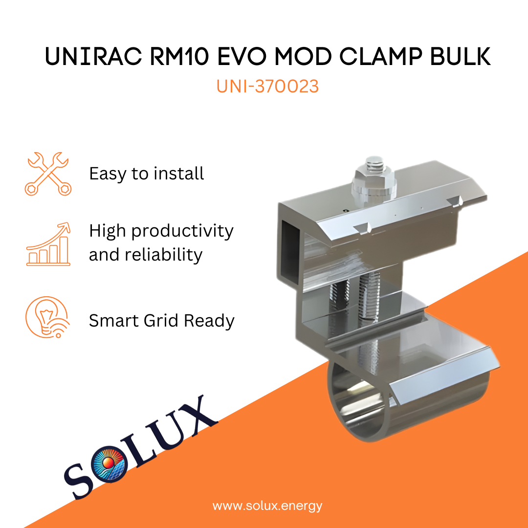 Unirac RM10 Module Clamp Bulk – Solux, LLC