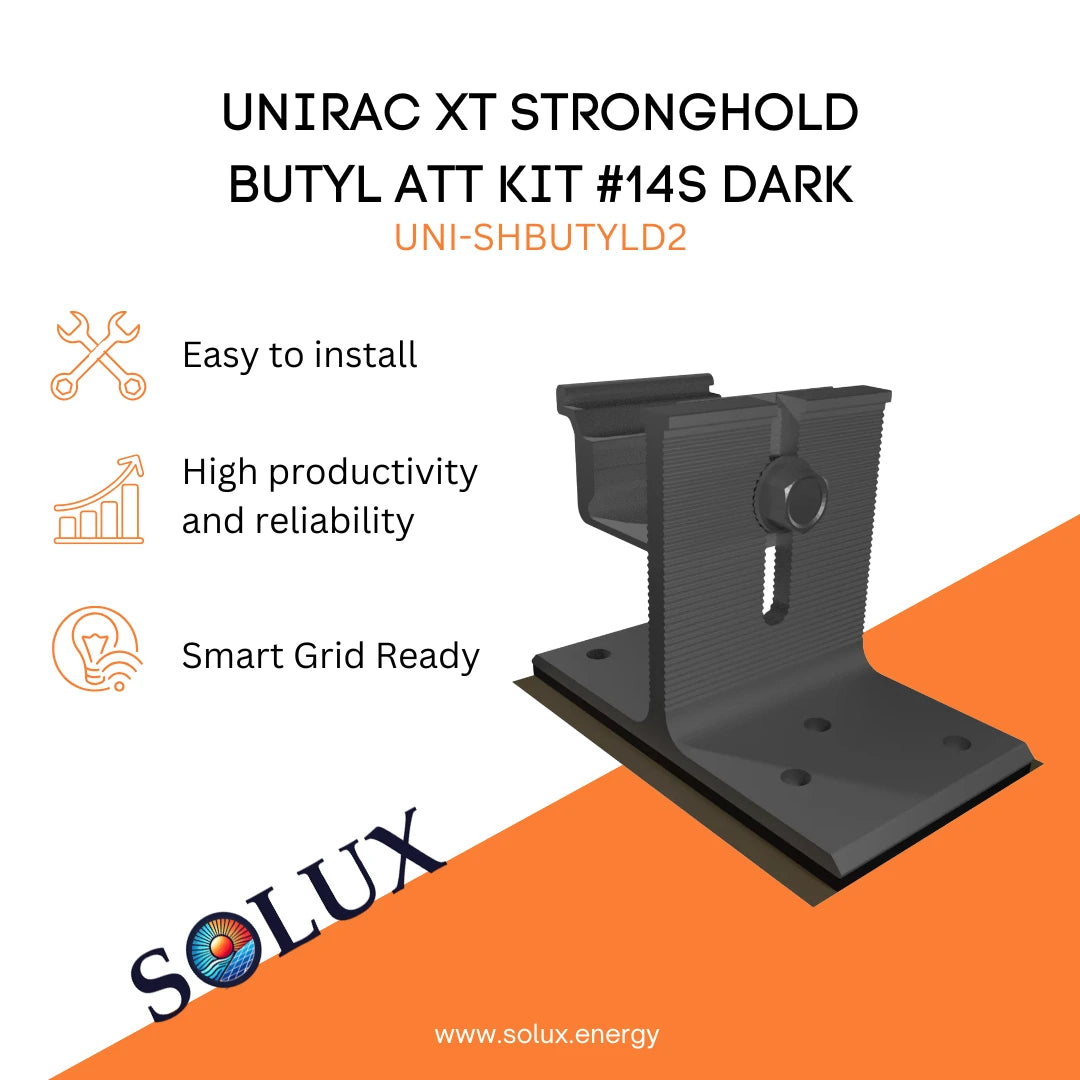 Seal Kit | Unirac XT Stronghold BUTYL #14S DARK – Solux, LLC