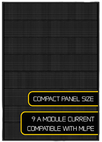 REC 460 RX - 460W Pure 2 Black on Black Panel – Solux, LLC